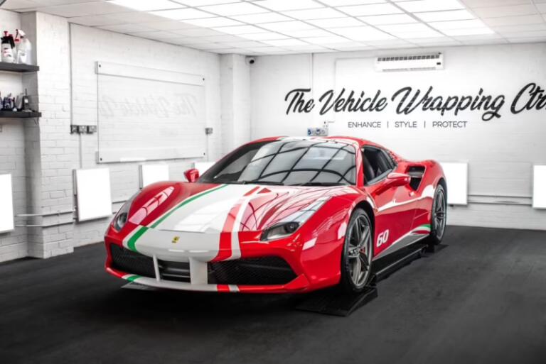Guía de Costos para Vinilar un Ferrari | Máxima Velocidad